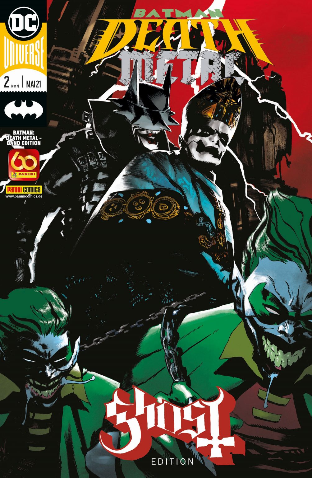 „Batman: Death Metal“ – die Band-Edition! Volle Power-Dröhnung im DC ...