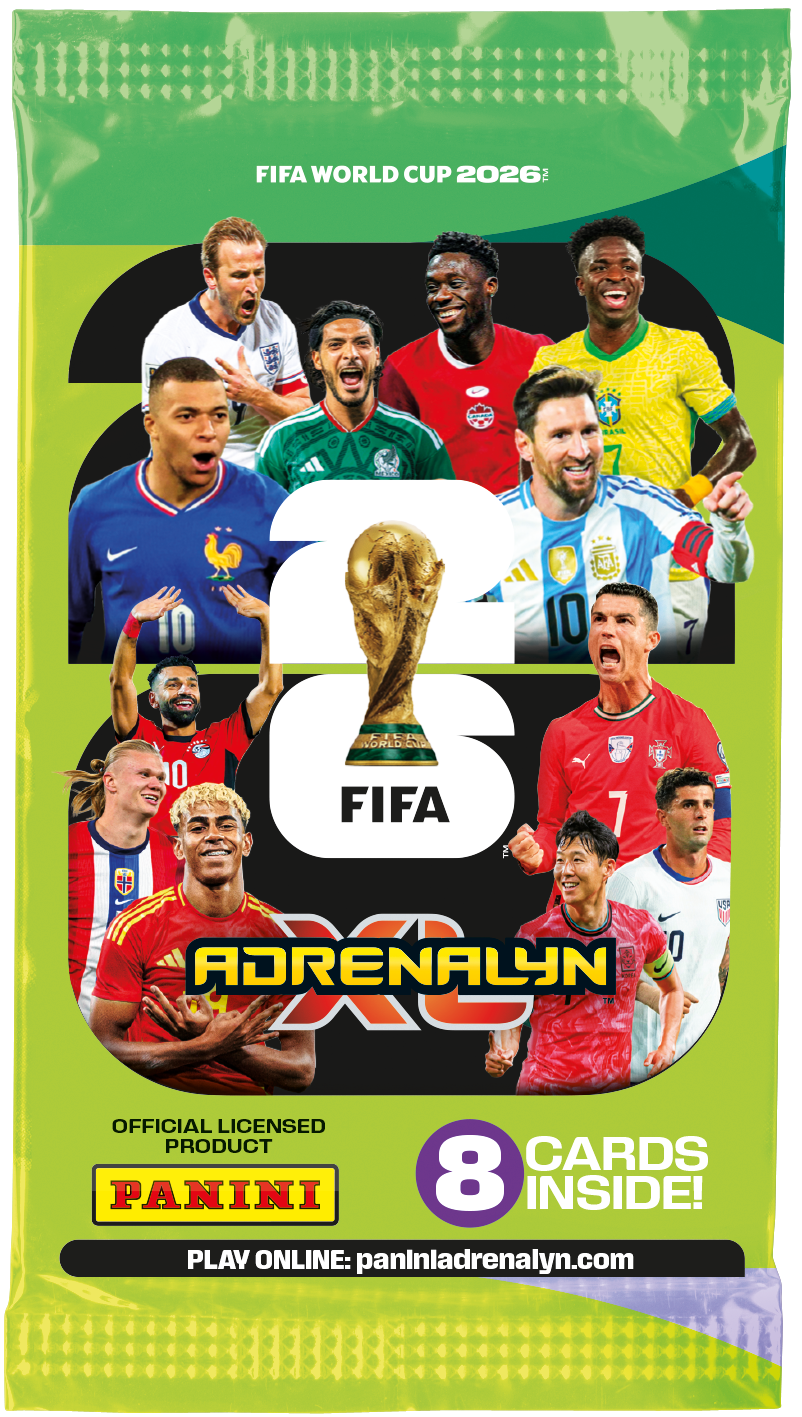 PANINI präsentiert die FIFA World Cup 2026™ Adrenalyn XL™: die ...