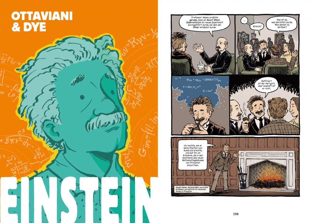 Eine beeindruckende Graphic Novel über das Leben von Albert Einstein ...