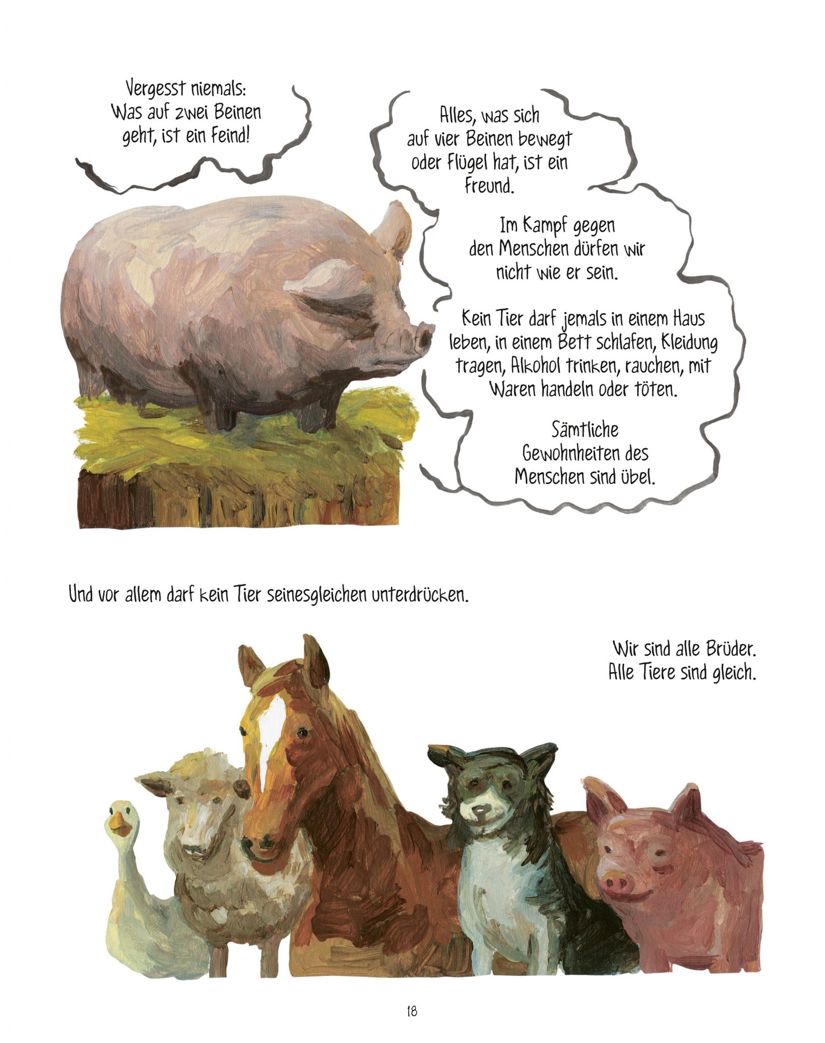 George Orwells „Farm der Tiere“ als Graphic Novel | Panini Newsroom