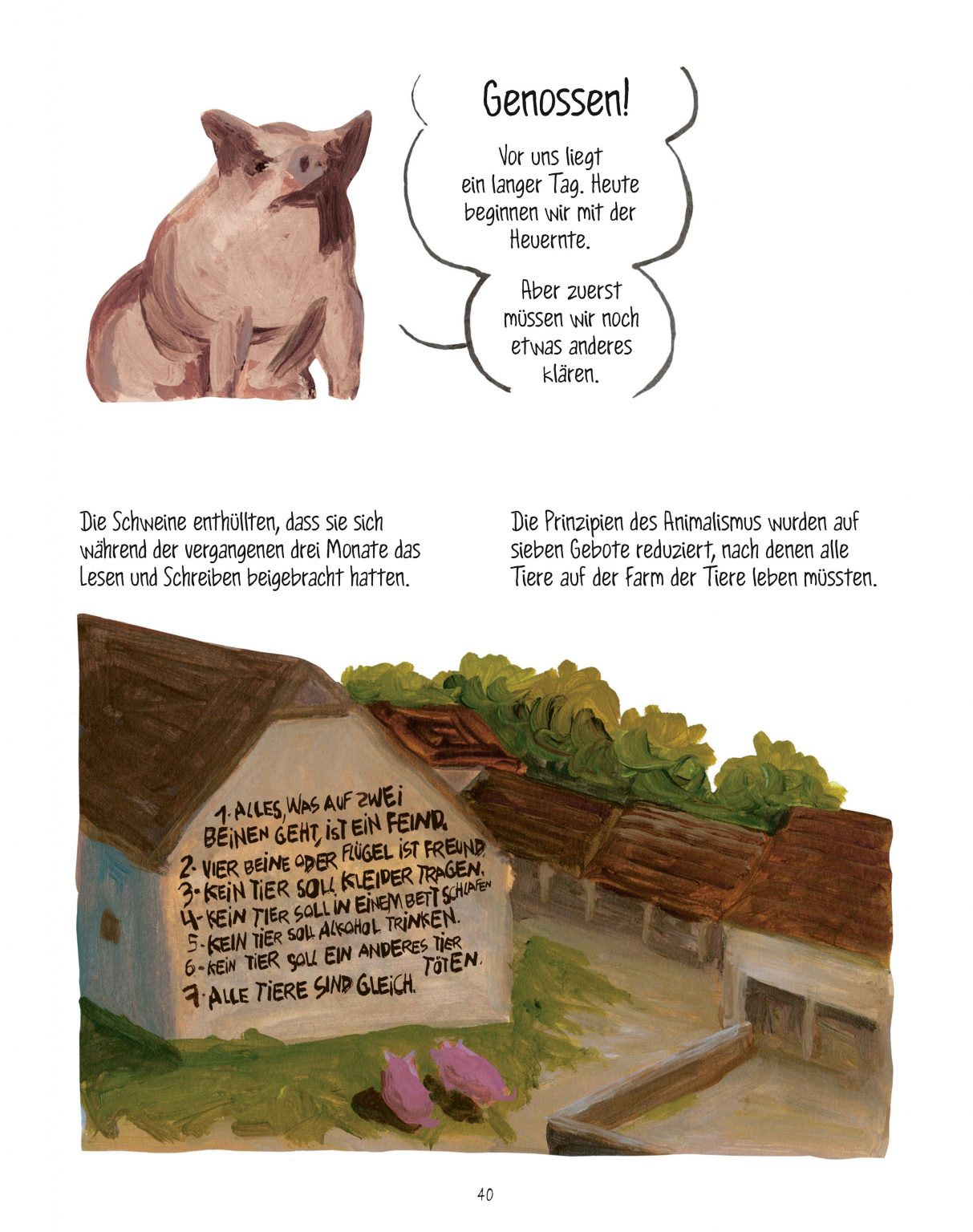 George Orwells „Farm der Tiere“ als Graphic Novel | Panini Newsroom